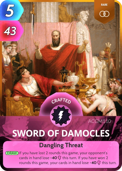 Sword of Damocles | Cards, the Universe and Everything Wiki | Fandom
