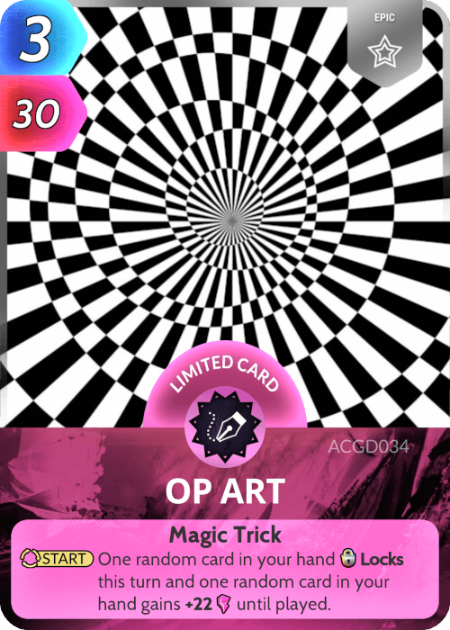 Op Art | Cards, the Universe and Everything Wiki | Fandom