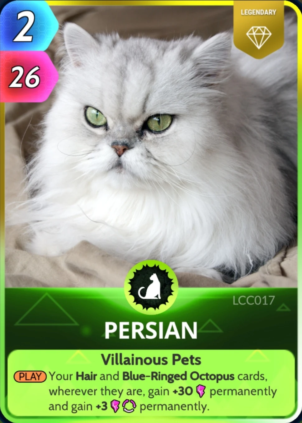 Persian | Cards, the Universe and Everything Wiki | Fandom
