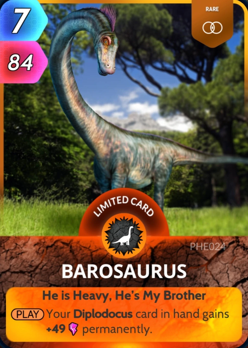 Barosaurus | Cards, the Universe and Everything Wiki | Fandom
