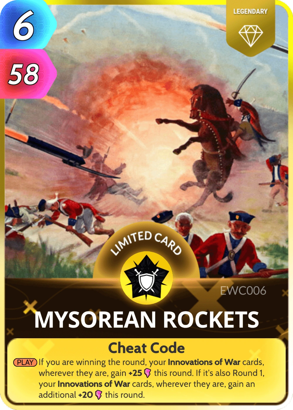 Mysorean Rockets | Cards, the Universe and Everything Wiki | Fandom