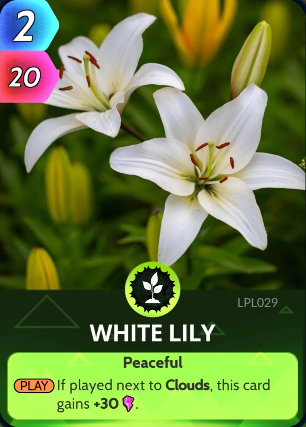 White Lily | Cards, the Universe and Everything Wiki | Fandom