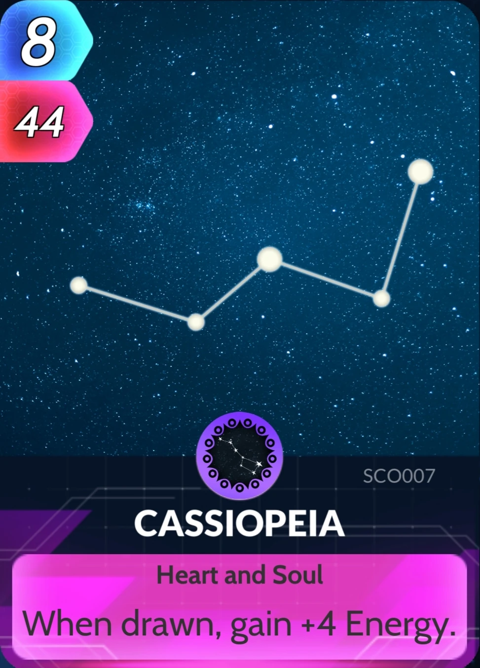 Cassiopeia | Cards, the Universe and Everything Wiki | Fandom