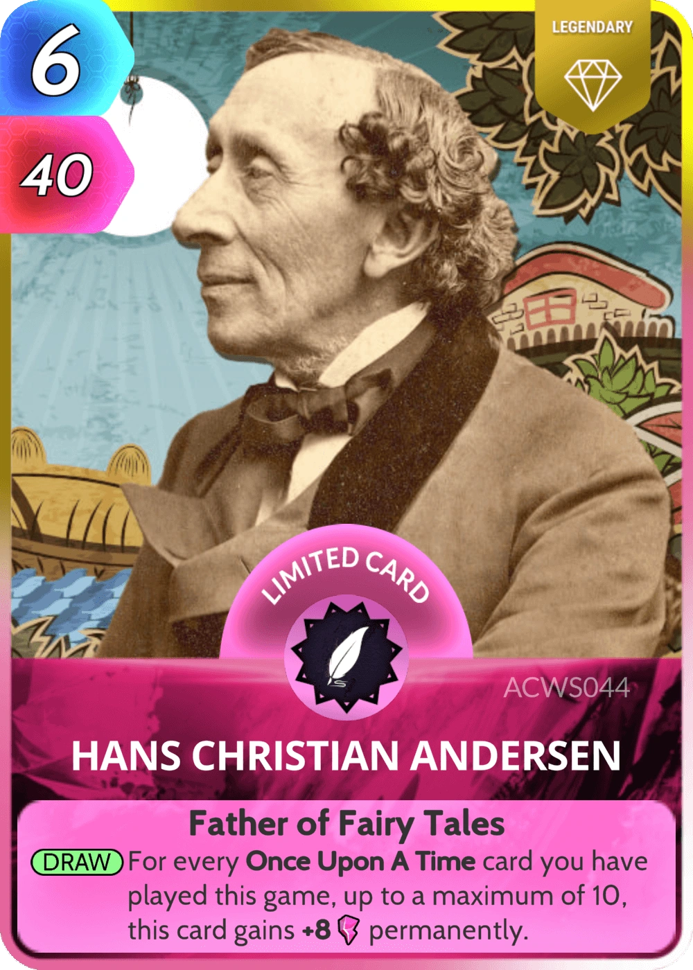 Hans Christian Andersen | Cards, the Universe and Everything Wiki | Fandom
