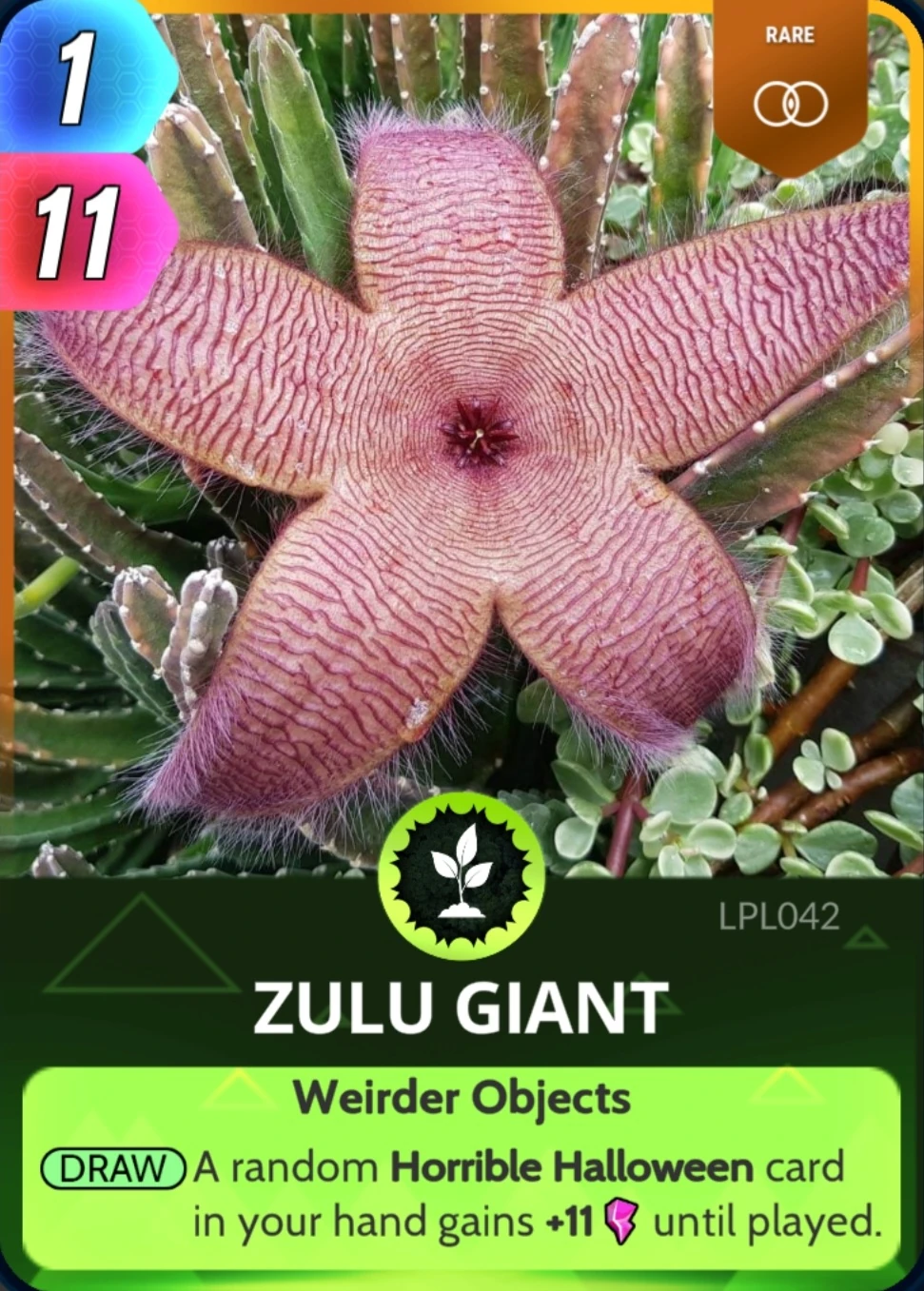 Zulu Giant | Cards, the Universe and Everything Wiki | Fandom