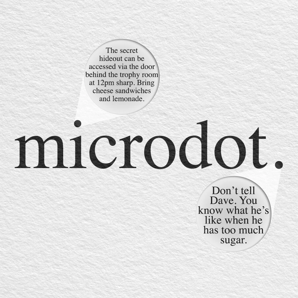 Microdots | Cards, the Universe and Everything Wiki | Fandom