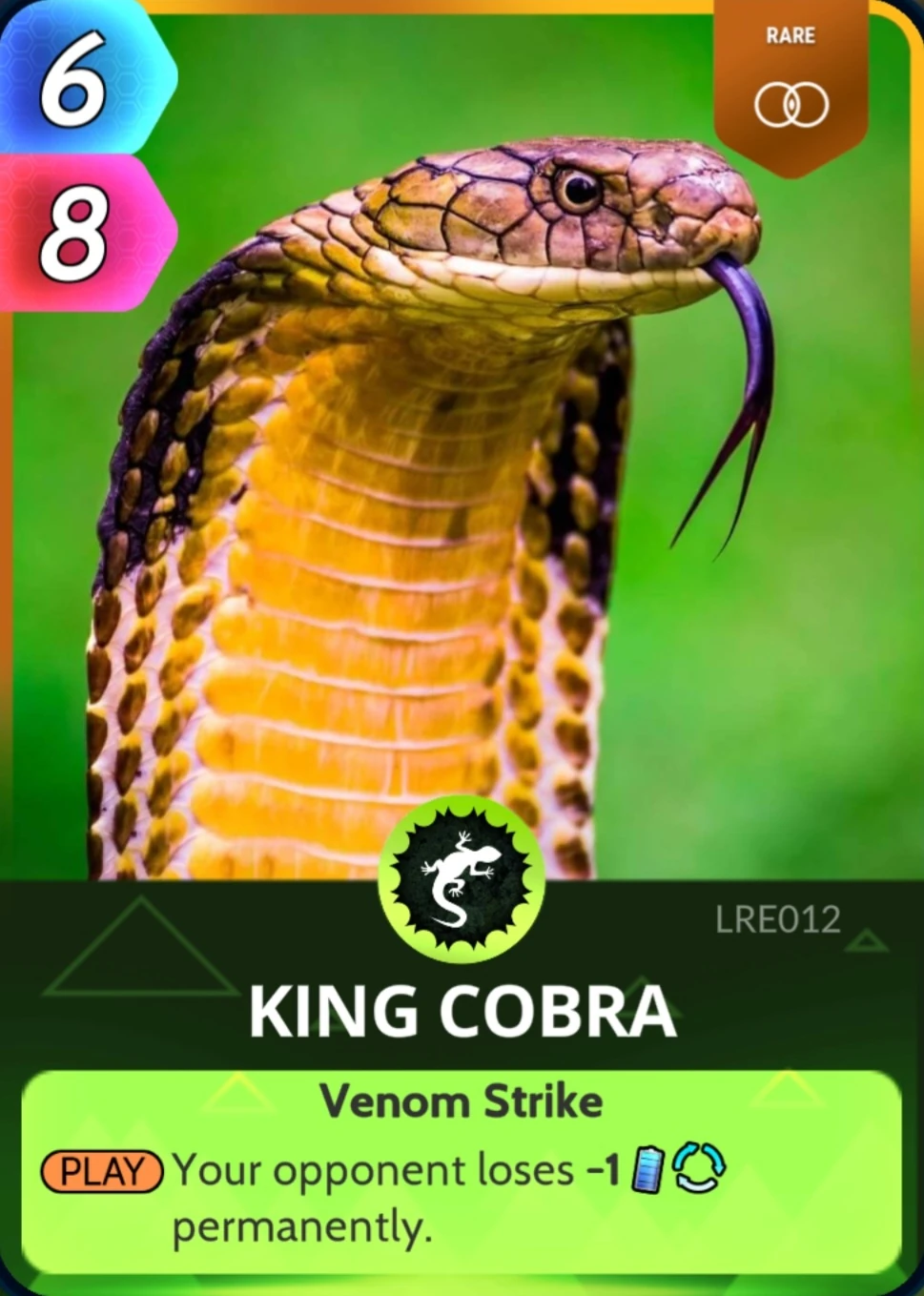 King Cobra | Cards, the Universe and Everything Wiki | Fandom