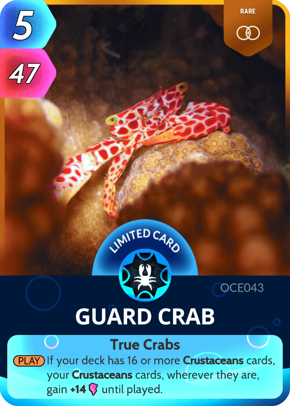 Guard Crab | Cards, the Universe and Everything Wiki | Fandom
