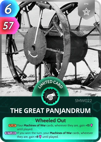 The Great Panjandrum | Cards, the Universe and Everything Wiki | Fandom