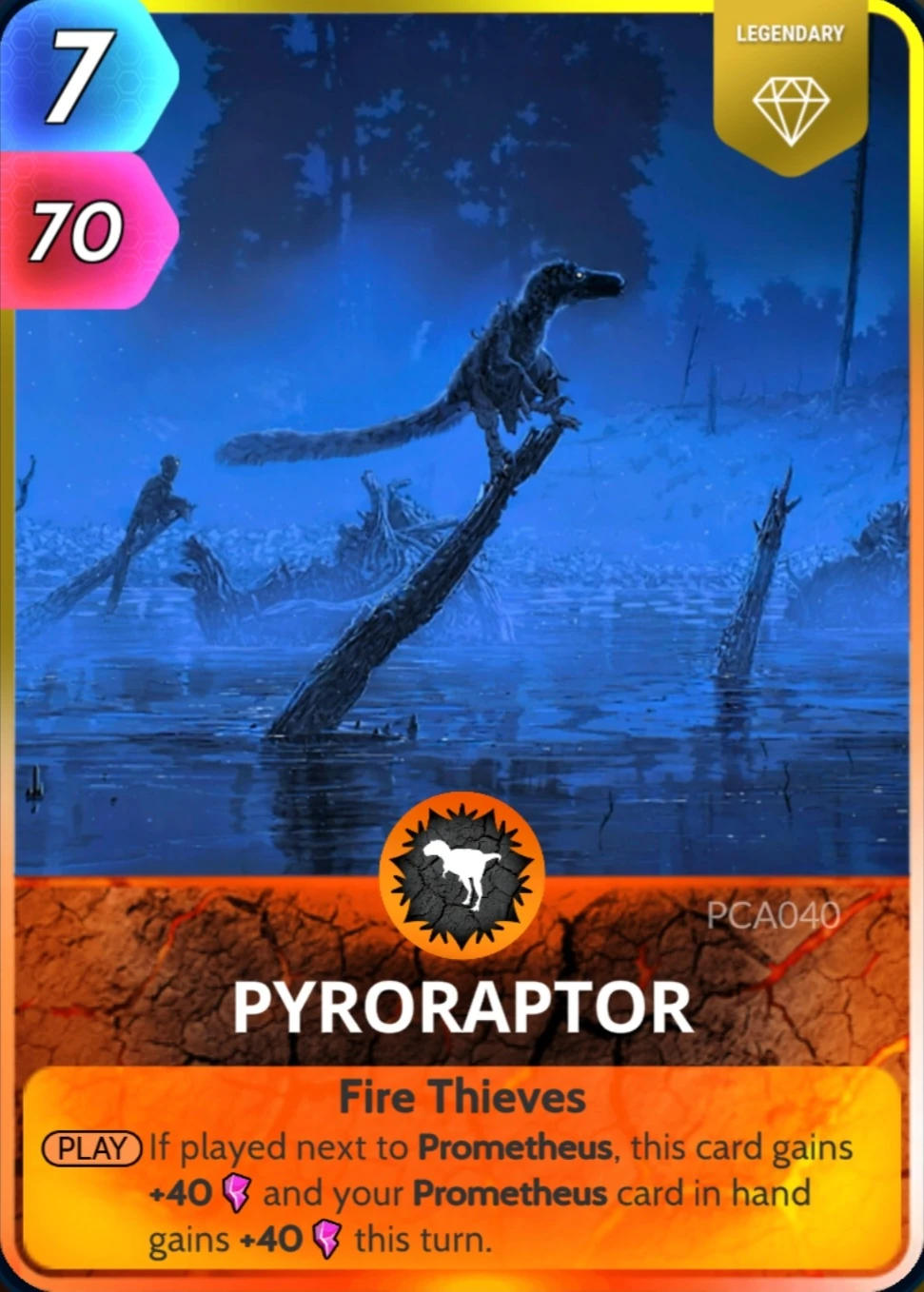 Pyroraptor | Cards, the Universe and Everything Wiki | Fandom