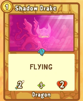Shadow Drake - Official Cards and Castles Wiki