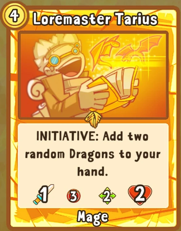 Loremaster Tarius - Official Cards and Castles Wiki