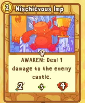 Mischievous Imp - Official Cards and Castles Wiki