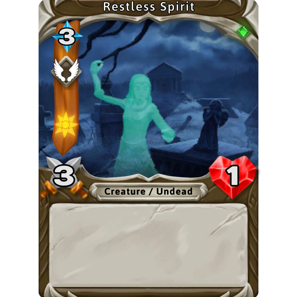 Restless Spirit | Cards & Tankards Wiki | Fandom