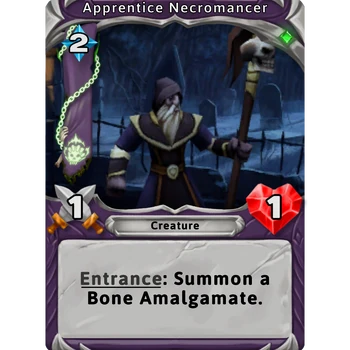 Apprentice Necromancer | Cards & Tankards Wiki | Fandom