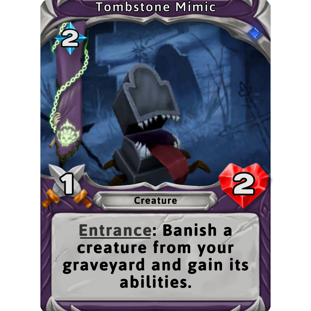 Tombstone Mimic | Cards & Tankards Wiki | Fandom