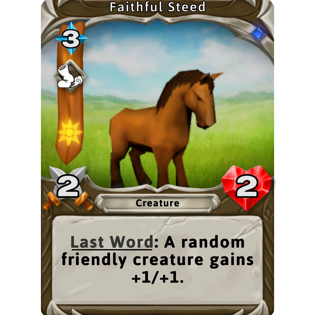 Faithful Steed | Cards & Tankards Wiki | Fandom