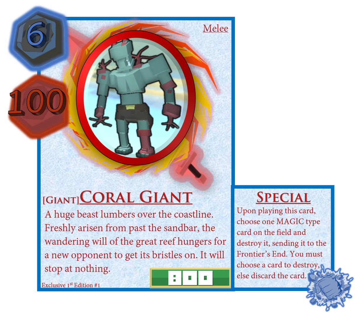Coral Giant | Cardtastic Frontier Wiki | Fandom