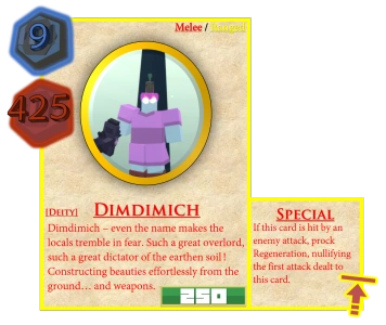 Dimdimich | Cardtastic Frontier Wiki | Fandom