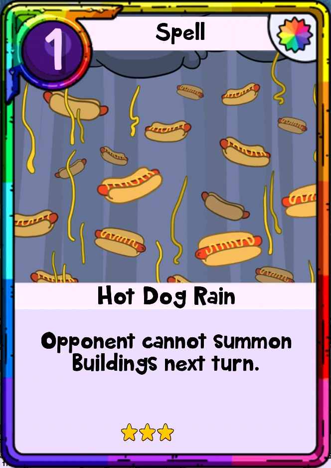 Hot Dog Rain | Card Wars Wiki | Fandom