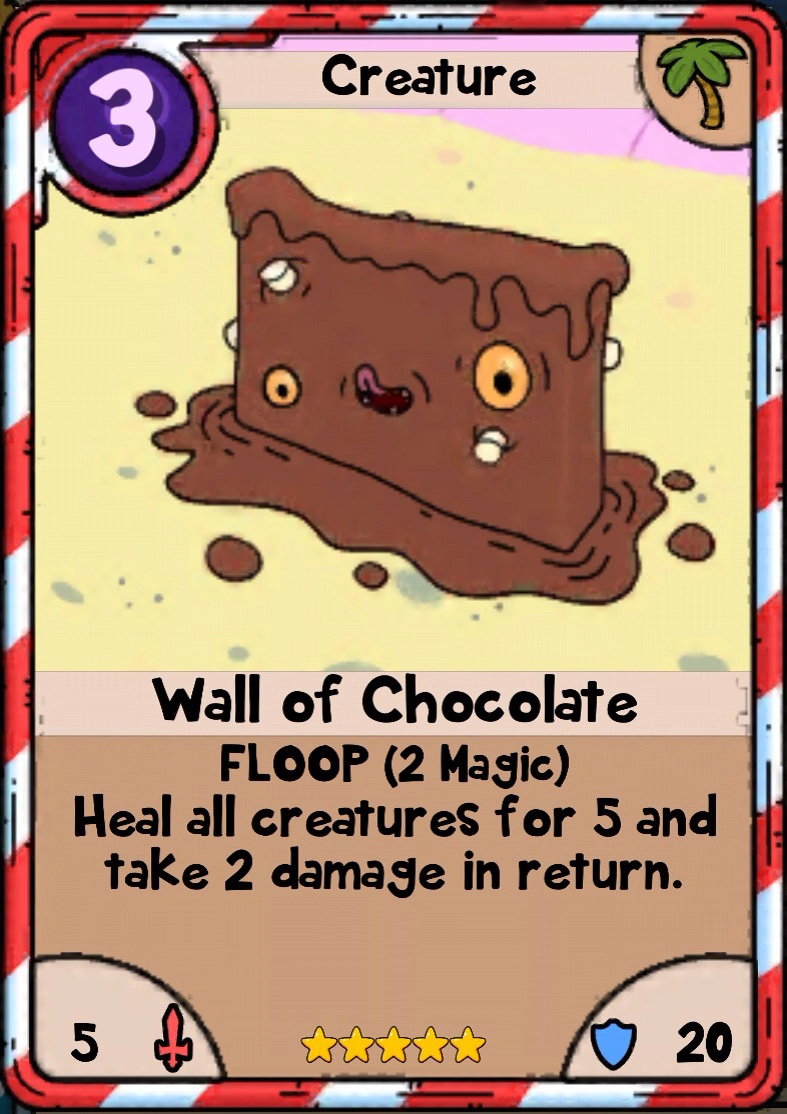 Wall of Chocolate | Card Wars Wiki | Fandom