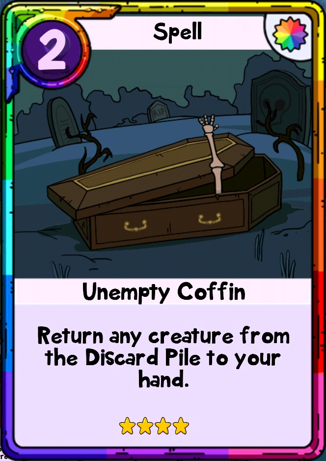 Unempty Coffin | Card Wars Wiki | Fandom