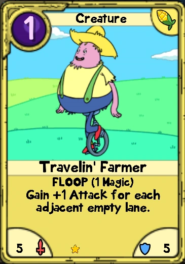 Travelin' Farmer | Card Wars Wiki | Fandom