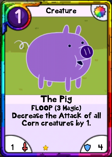 The Pig | Card Wars Wiki | Fandom