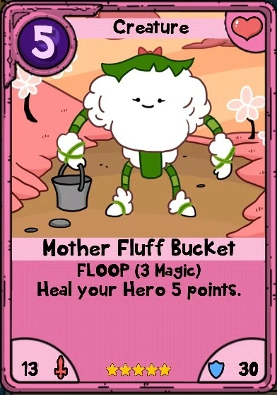 Mother Fluff Bucket | Card Wars Wiki | Fandom