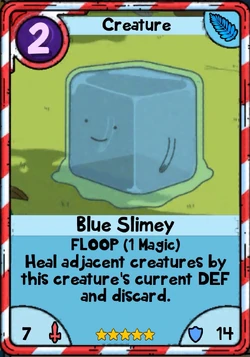 Blue Slimey | Card Wars Wiki | Fandom