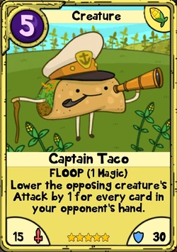 Captain Taco | Card Wars Wiki | Fandom