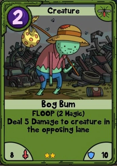 Bog Bum | Card Wars Wiki | Fandom