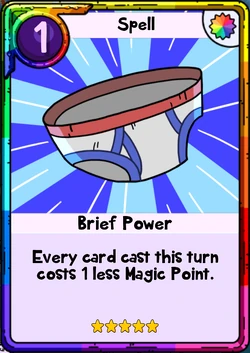 Brief Power | Card Wars Wiki | Fandom