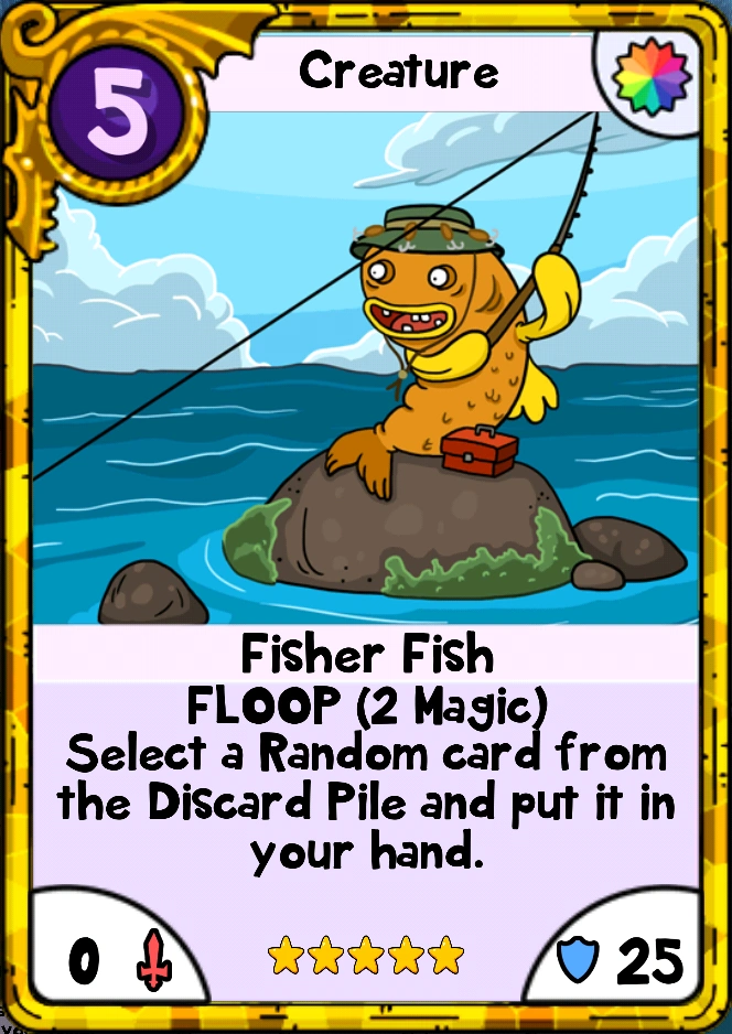 Fisher Fish | Card Wars Wiki | Fandom