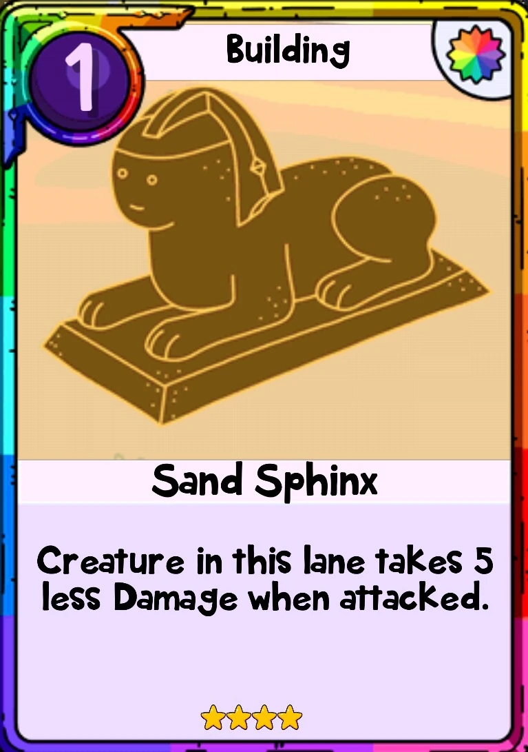 Sand Sphinx | Card Wars Wiki | Fandom