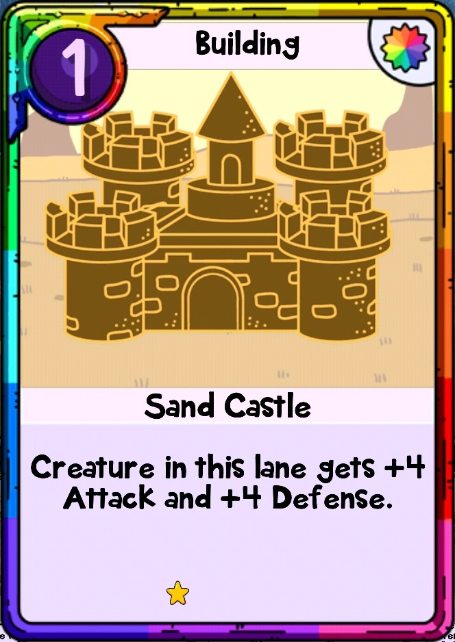 Sand Castle | Card Wars Wiki | Fandom