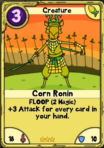 Corn Ronin | Card Wars Wiki | Fandom