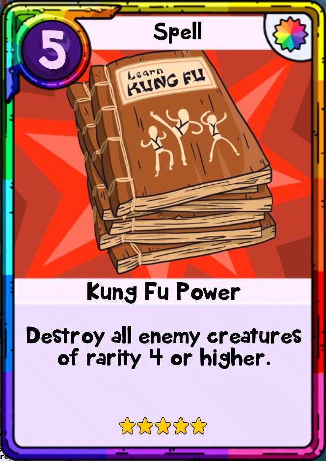 Kung Fu Power | Card Wars Wiki | Fandom