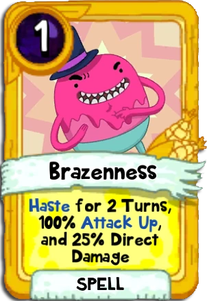 Brazenness | Card Wars Kingdom Wikia | Fandom