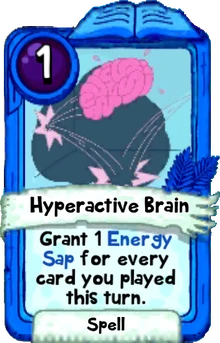 Hyperactive Brain | Card Wars Kingdom Wikia | Fandom