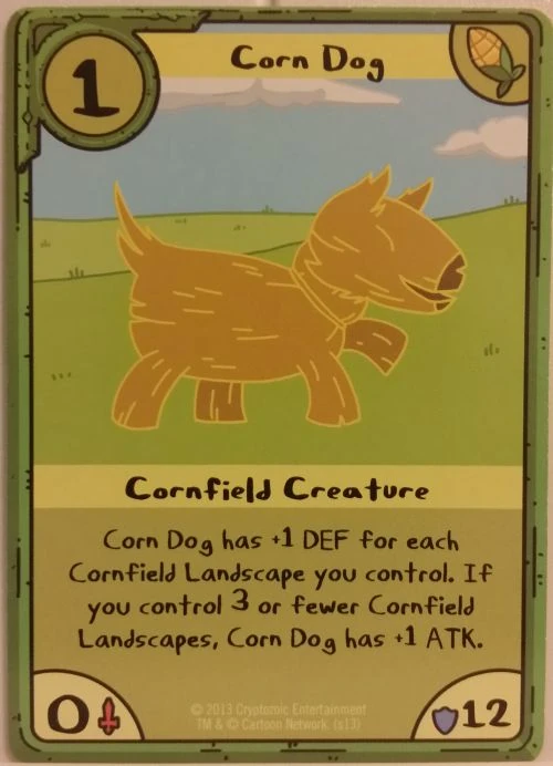 Corn Dog | Adventure Time Card Wars TCG Wiki | Fandom