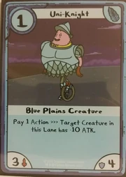 Uni-Knight | Adventure Time Card Wars TCG Wiki | Fandom