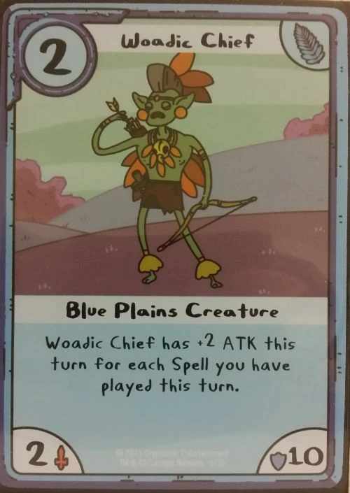 Woadic Chief | Adventure Time Card Wars TCG Wiki | Fandom