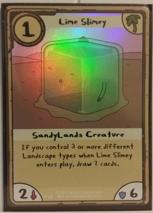 Lime Slimey | Adventure Time Card Wars TCG Wiki | Fandom