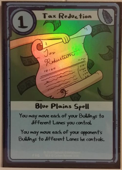 Tax Reduction | Adventure Time Card Wars TCG Wiki | Fandom