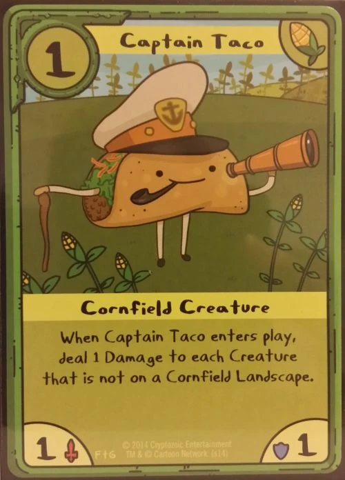 Captain Taco | Adventure Time Card Wars TCG Wiki | Fandom