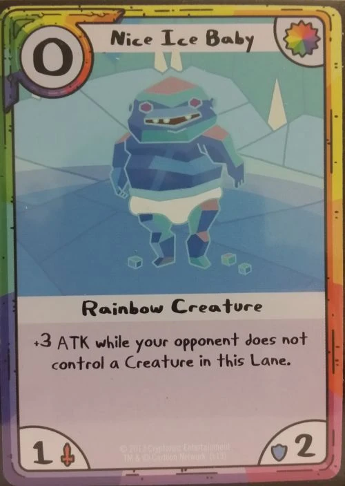 Nice Ice Baby | Adventure Time Card Wars TCG Wiki | Fandom