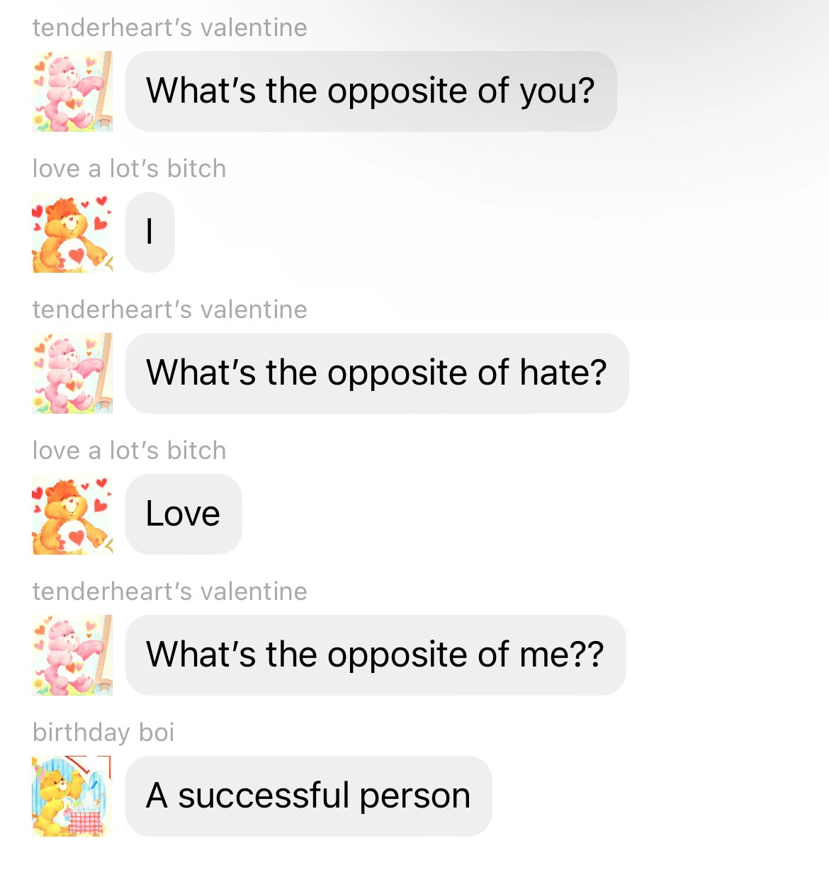 A successful person (pt 1) | The Care Bear Chat Wiki | Fandom