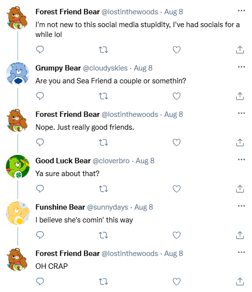 New to Twitter | The Care Bear Chat Wiki | Fandom