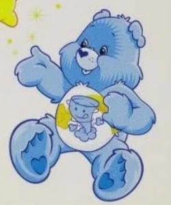 Messy Care Bear